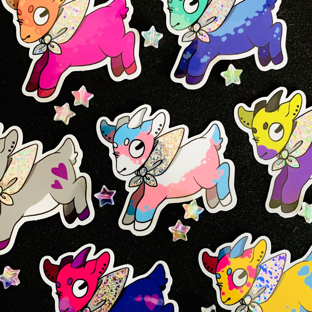 Pride Goat Stickers - Etsy