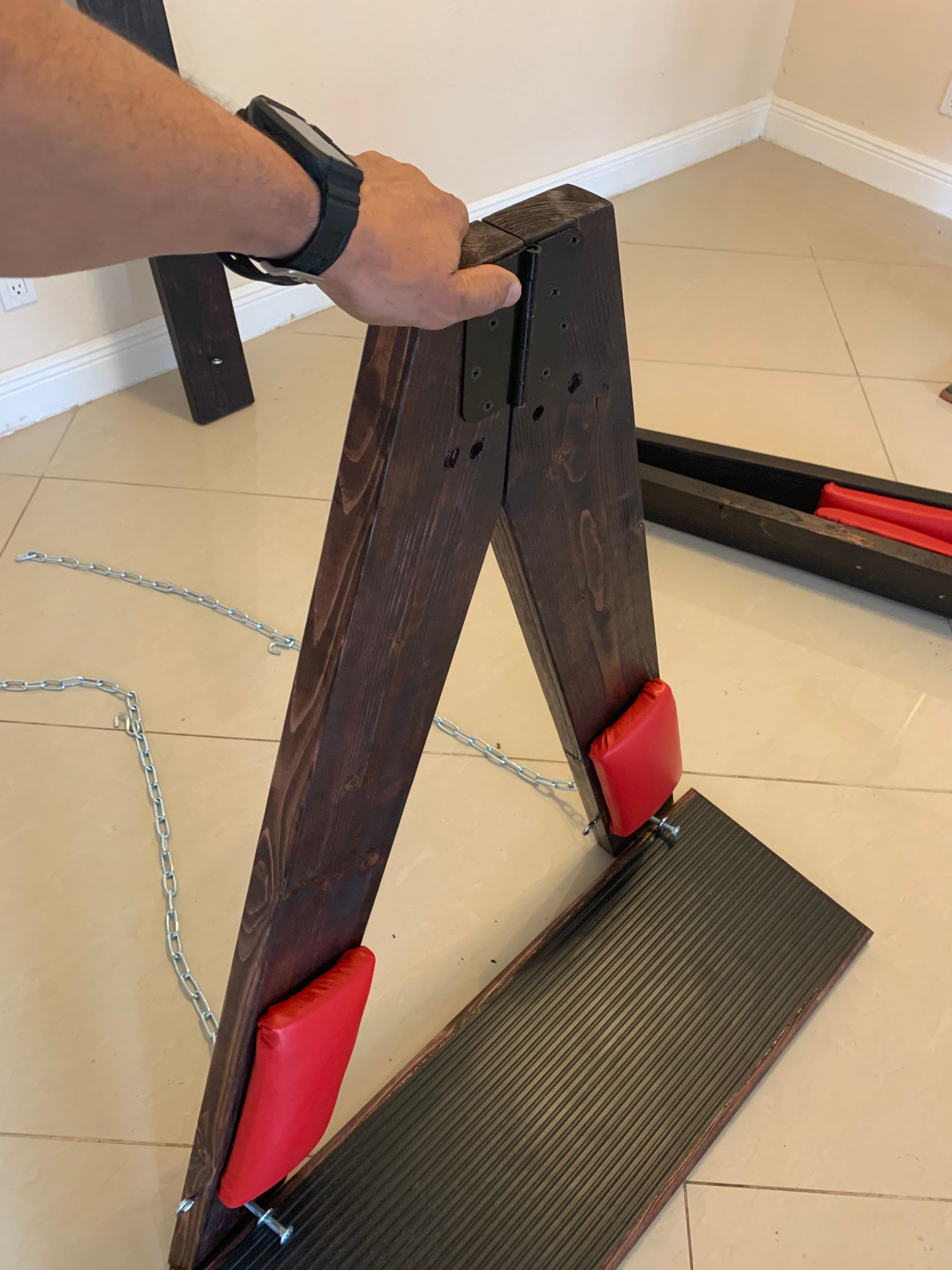 BDSM Dungeon Furniture Upholstered Handcrafted Wood Foldable | Etsy