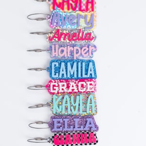 Name Keychain - Etsy