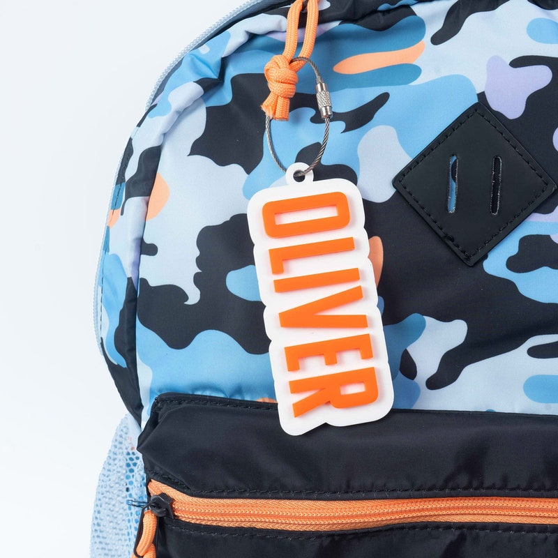 Personalized Acrylic Keychain Name Tag - Etsy