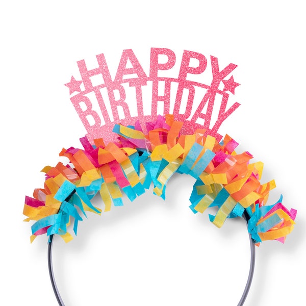 Birthday Headbands - Etsy