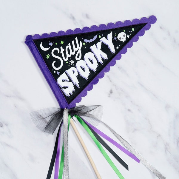Halloween Pennant Flag - Etsy