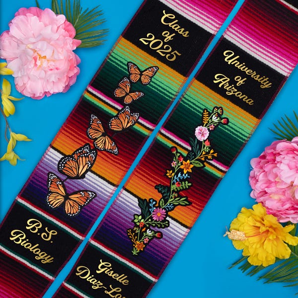 Graduation Scarf - Etsy