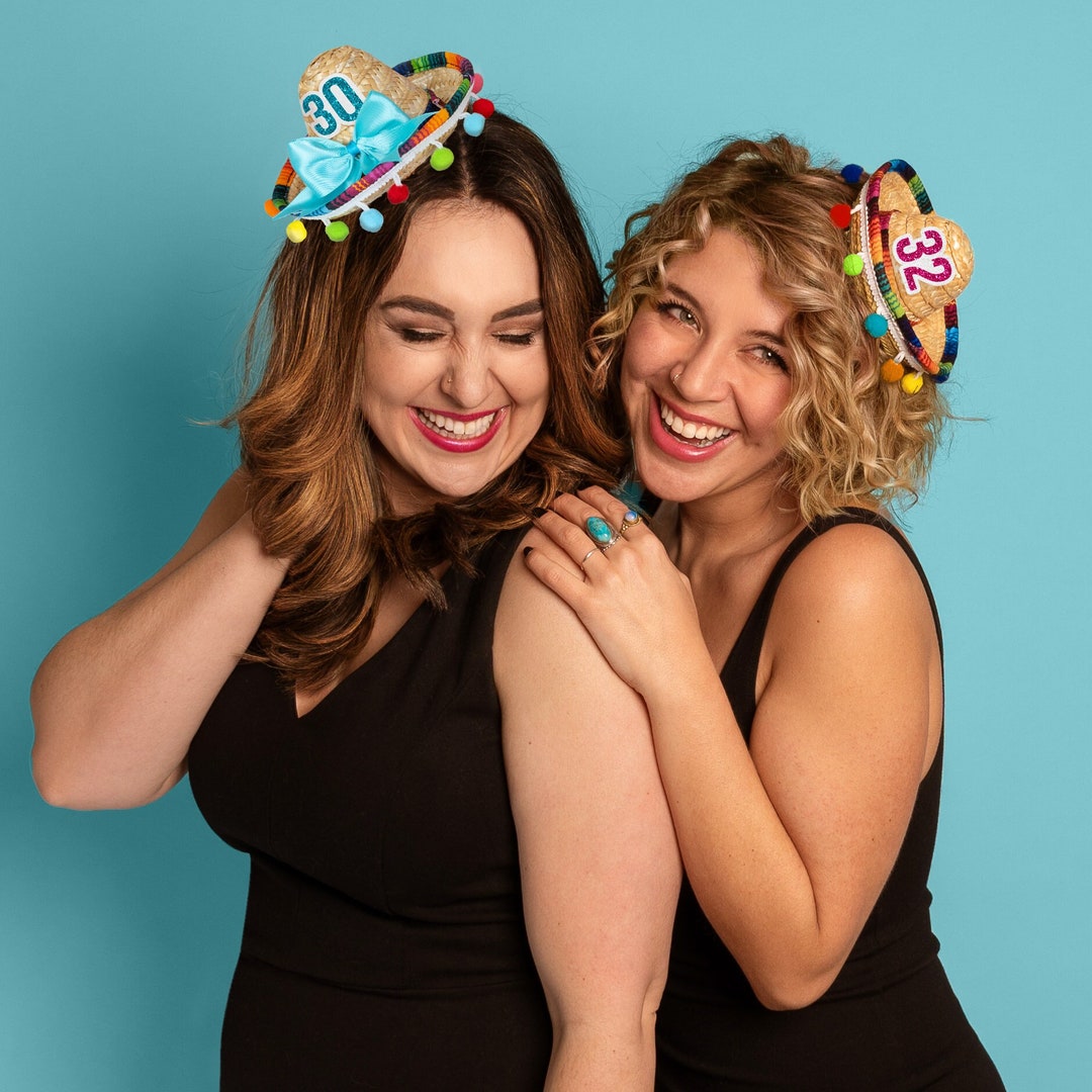 Birthday Fiesta Sombrero Hat, Custom Mini Sombrero, Cinco De Mayo Party ...