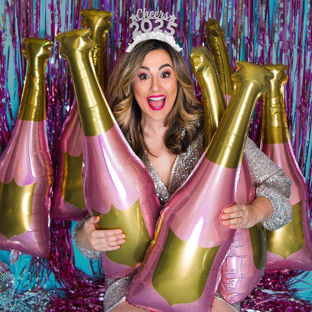 Cheers 2025 New Years Eve Party Crown 2025 NYE Glitter Tiara New Years ...