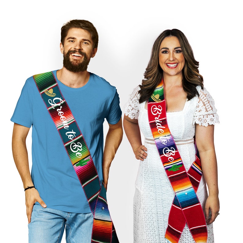 Taco Bout a Bride Sash, Fiesta Bachelorette Serape Sash - Etsy