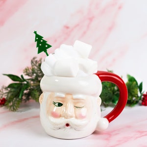 Christmas Swizzle Sticks, Holiday Beverage Mixers, Xmas Drink Stirrers ...