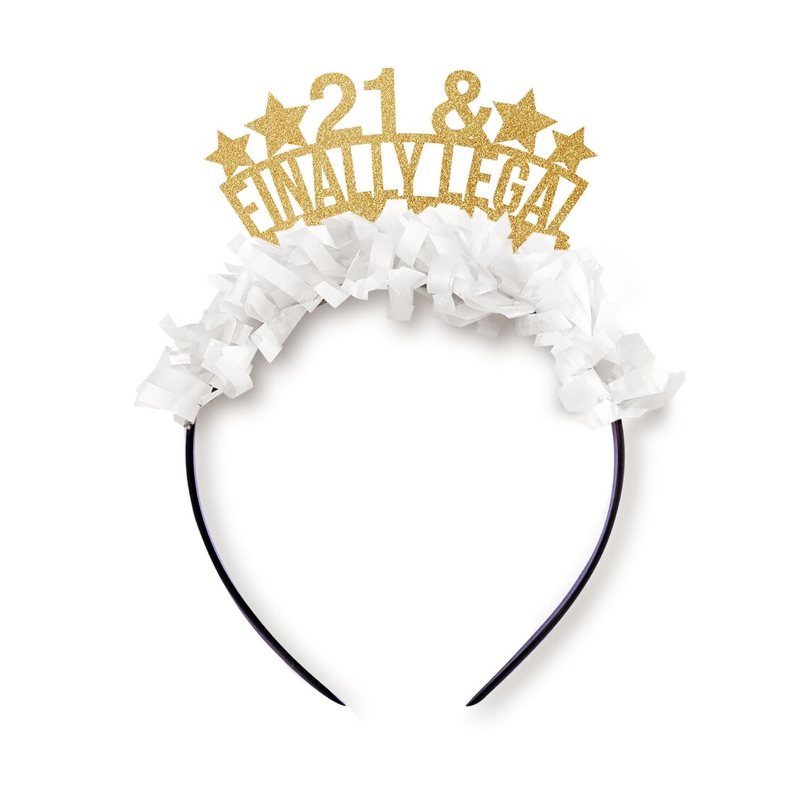 21st Birthday Tiara, Finally 21, Birthday Party Crown, Party Favors ...