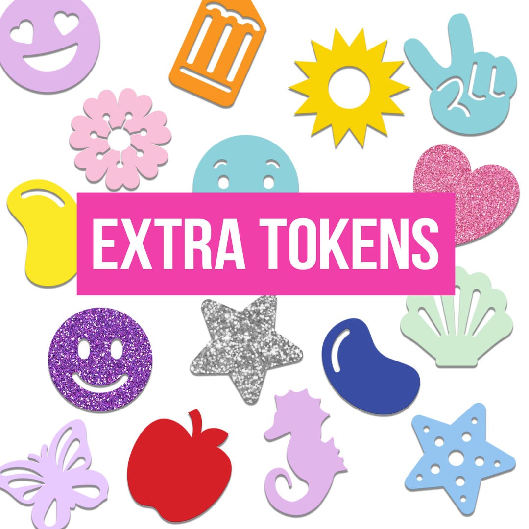 EXTRA Tokens, Reward Jar Tokens, Reward System, Back to School Gift ...