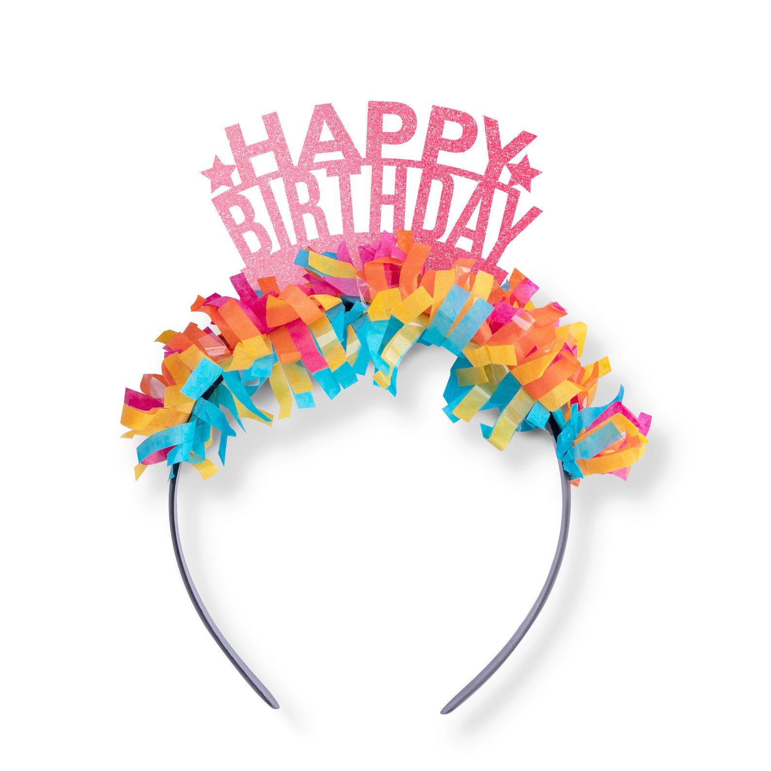 Happy Birthday Headband, Party Crown, Tiara, Party Favors, Party Hat - Etsy