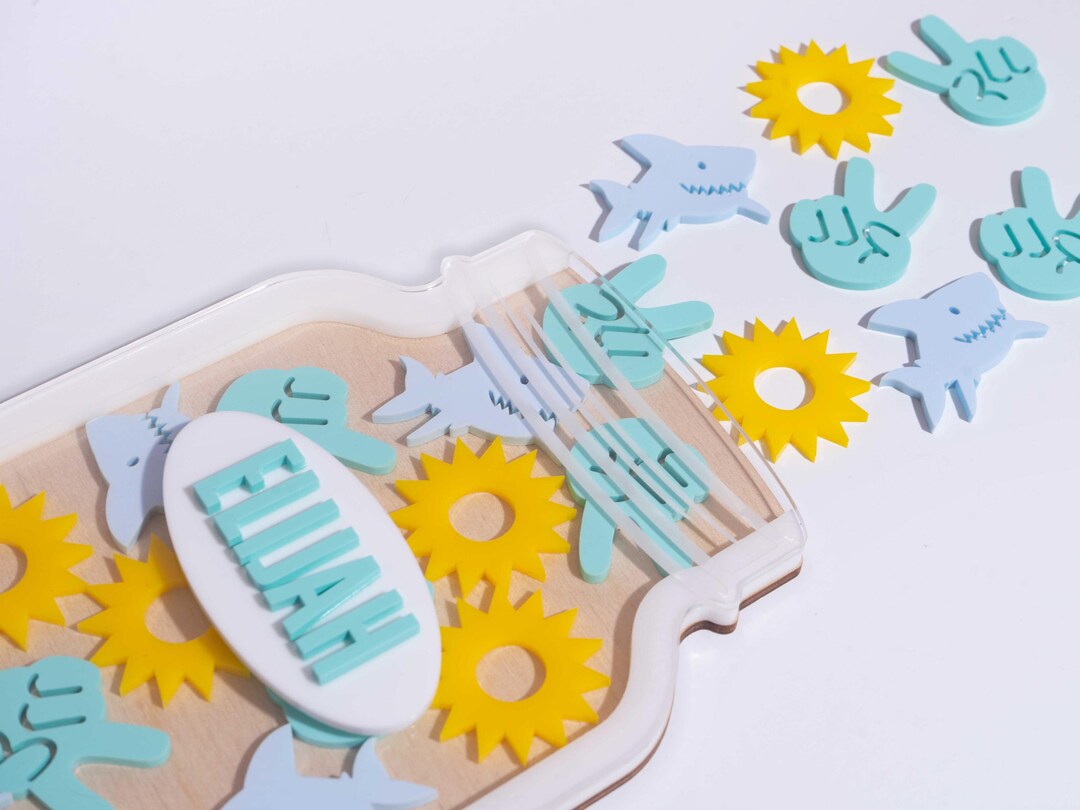 Custom Reward Jar, Small Size, Personalized Token Jar, Star Reward ...