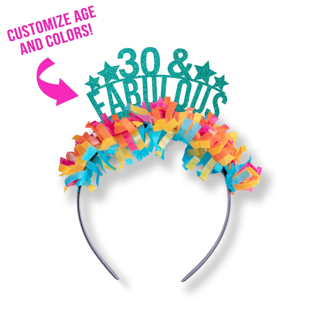 30th Birthday Tiara, 30th Birthday Gift for Women, 30th Birthday ...