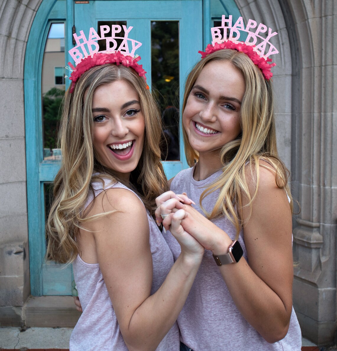 Happy Bid Day Crown, Sorority Headband, Bid Night, Bid Day, Greek Life ...