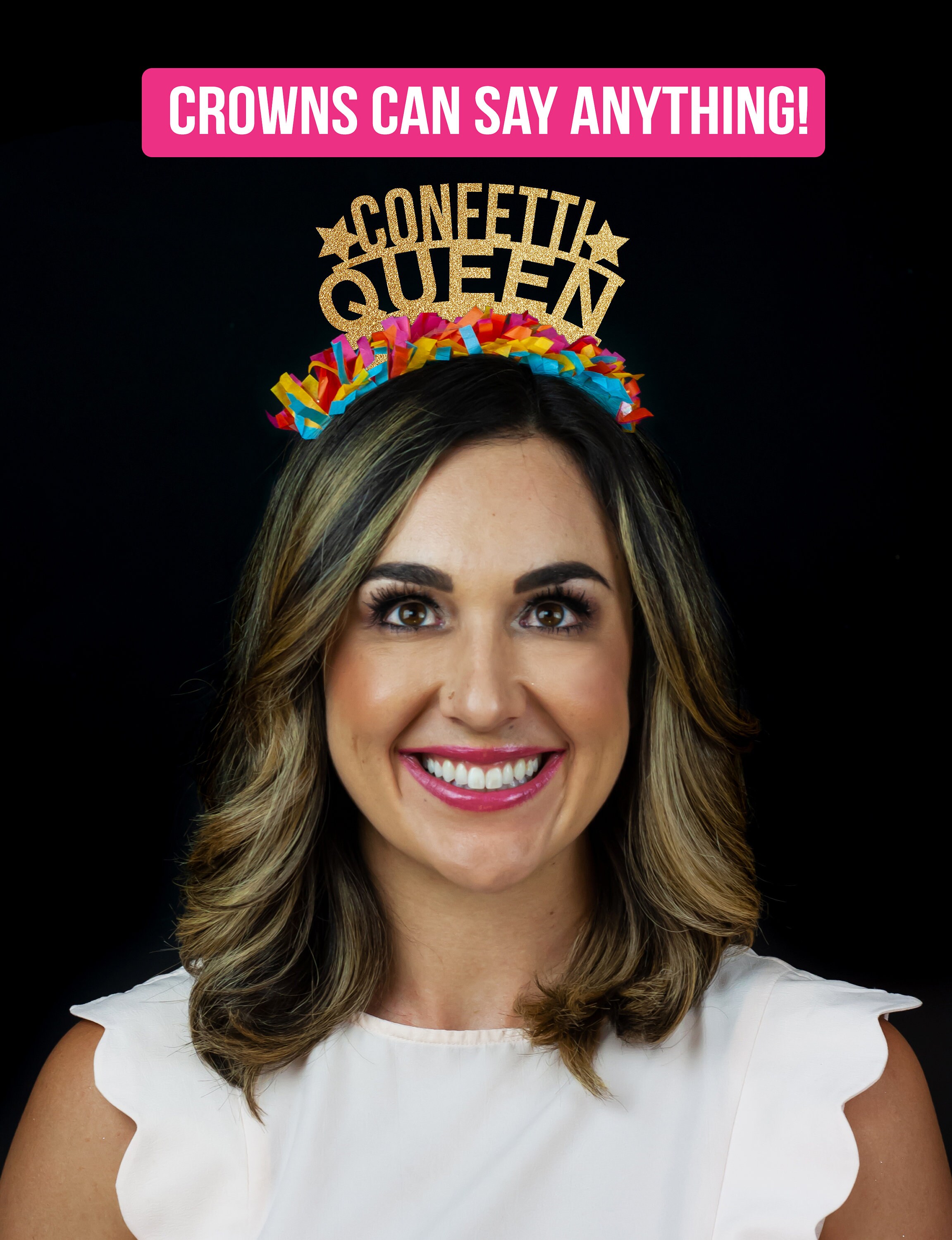 Personalized Party Crown Custom Birthday Tiara Custom - Etsy