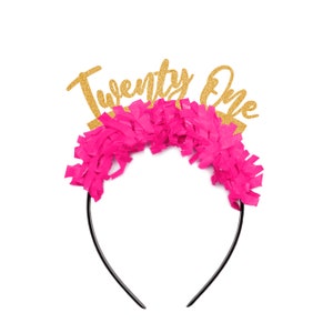 21st Birthday Tiara, Finally 21, Birthday Party Crown, Party Favors ...