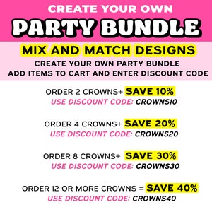 Happy Birthday Headband, Party Crown, Tiara, Party Favors, Party Hat - Etsy