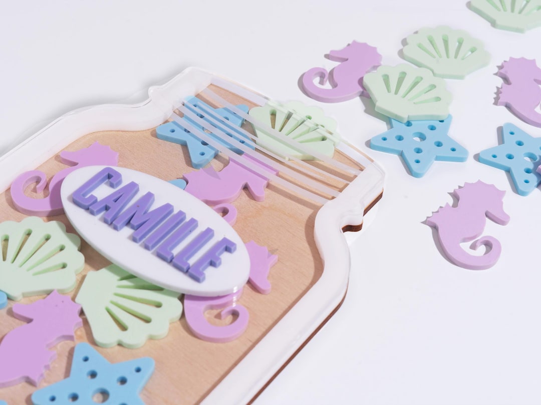 Custom Reward Jar, Small Size, Personalized Token Jar, Star Reward ...