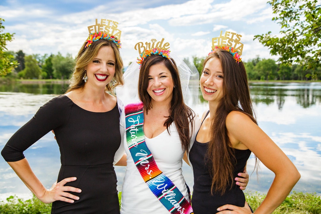 Custom Sash, Final Fiesta Bachelorette Sash, Personalized Serape Sash ...