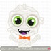 Halloween Mummy 1 - SVG PNG JPG Files *for Spooky Scary Haunted House ...