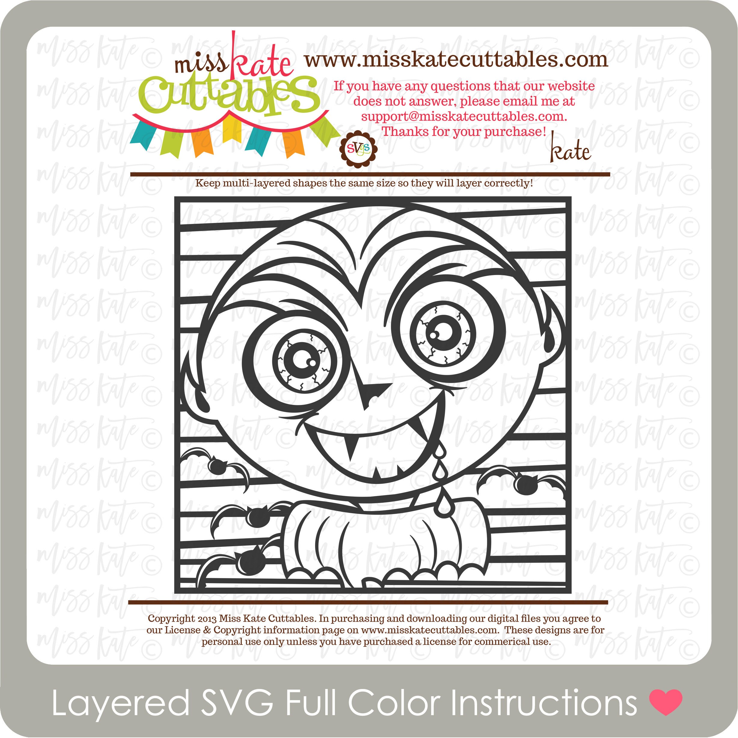 Vampire Overlay SVG PNG JPG Files for Very Spooky Scary - Etsy