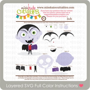 Vampire 2 - SVG PNG JPG Files *for Very Spooky Scary Vampire Bat Baby ...