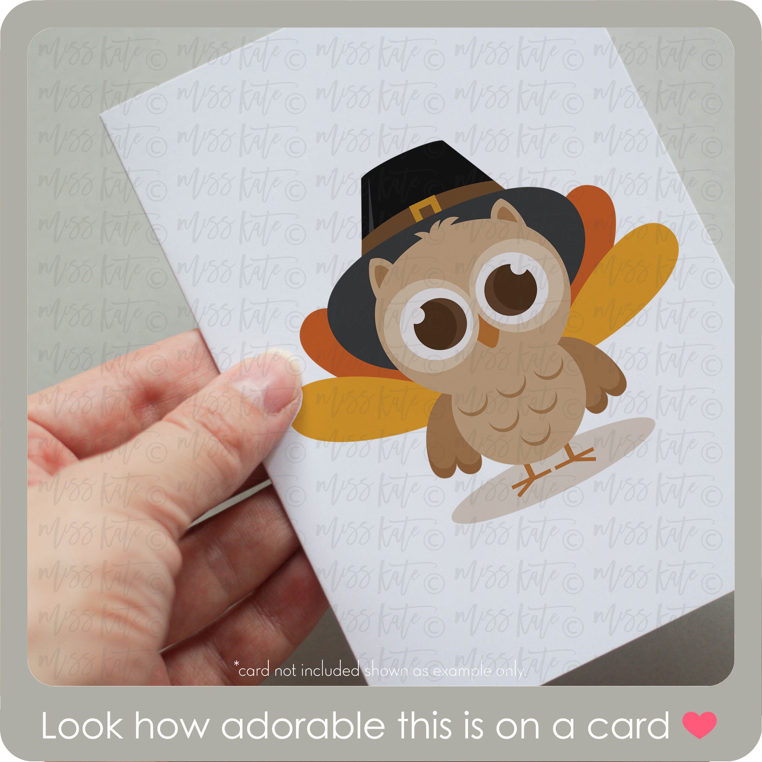 Thanksgiving Owl - SVG PNG JPG Files *for Very Spooky Scary Pumpkins ...