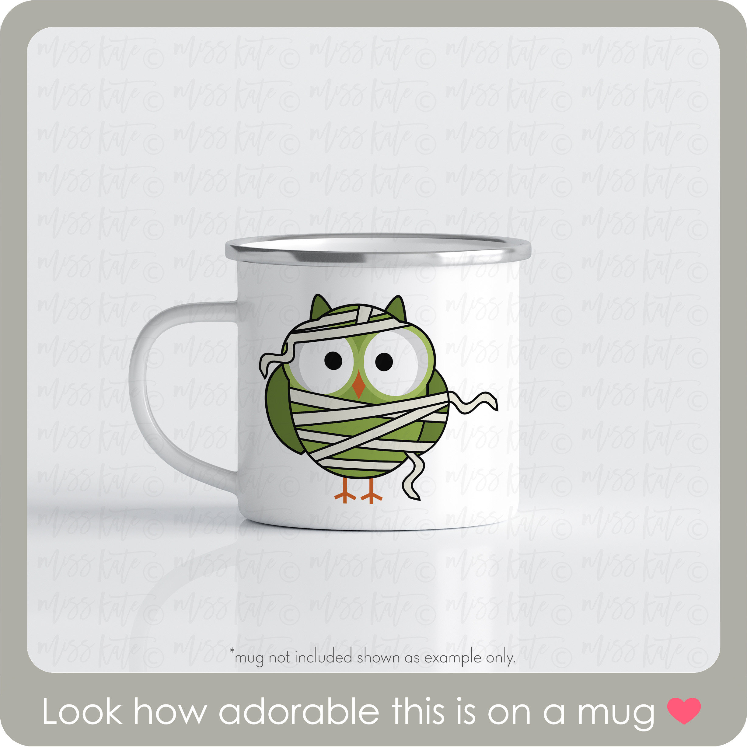 Halloween Mummy Owl SVG PNG JPG Files for Spooky Scary - Etsy