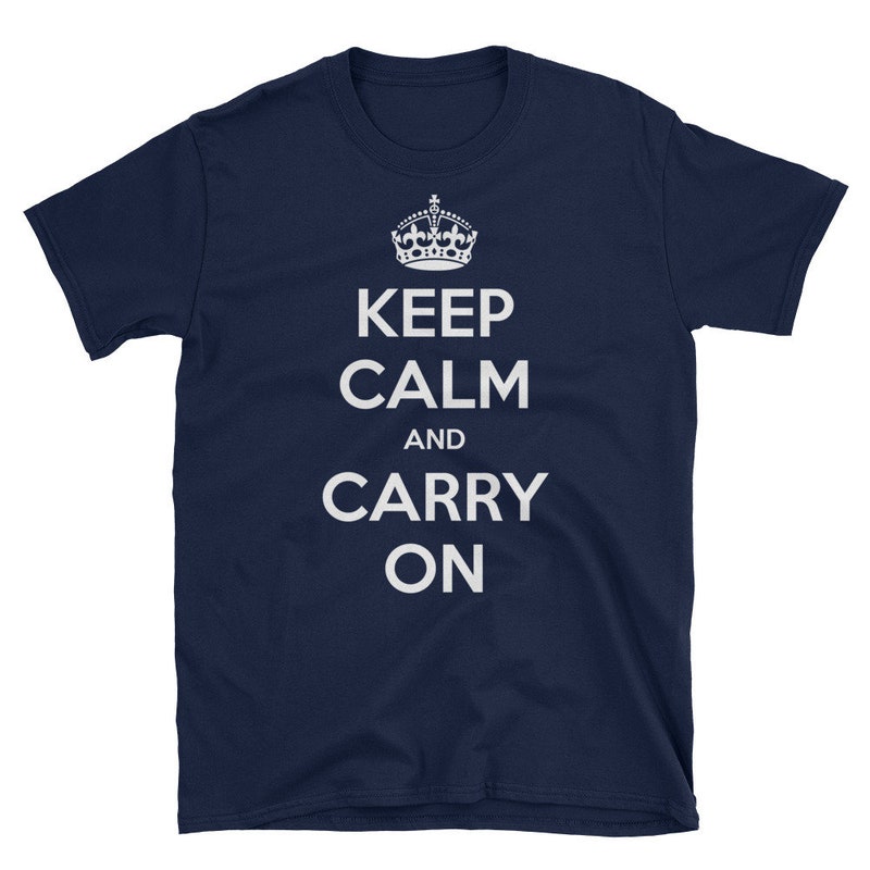 Keep Calm Shirt - Etsy