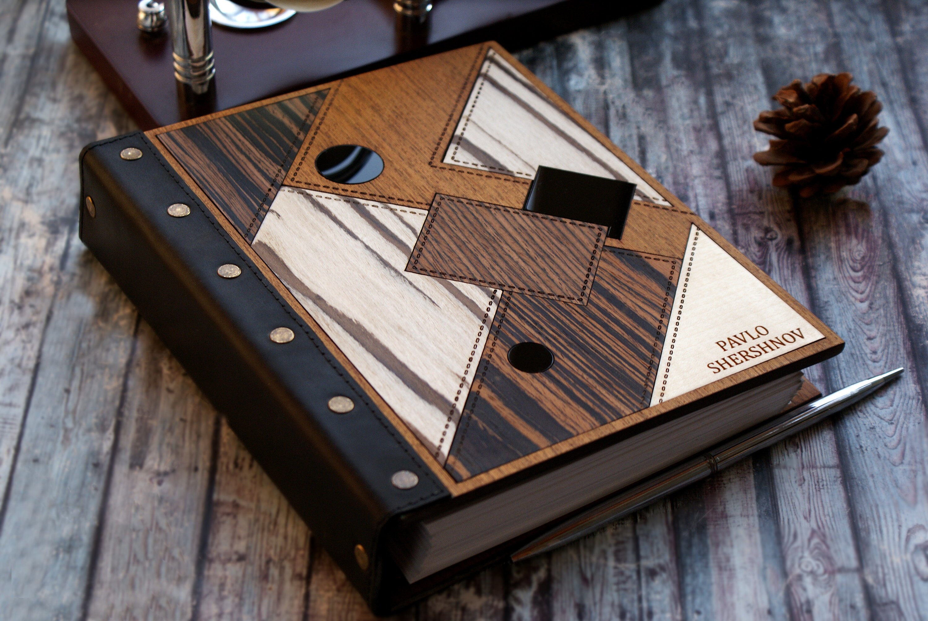 Customized Handmade Notebook A5 Suprematic Notes1 | Etsy