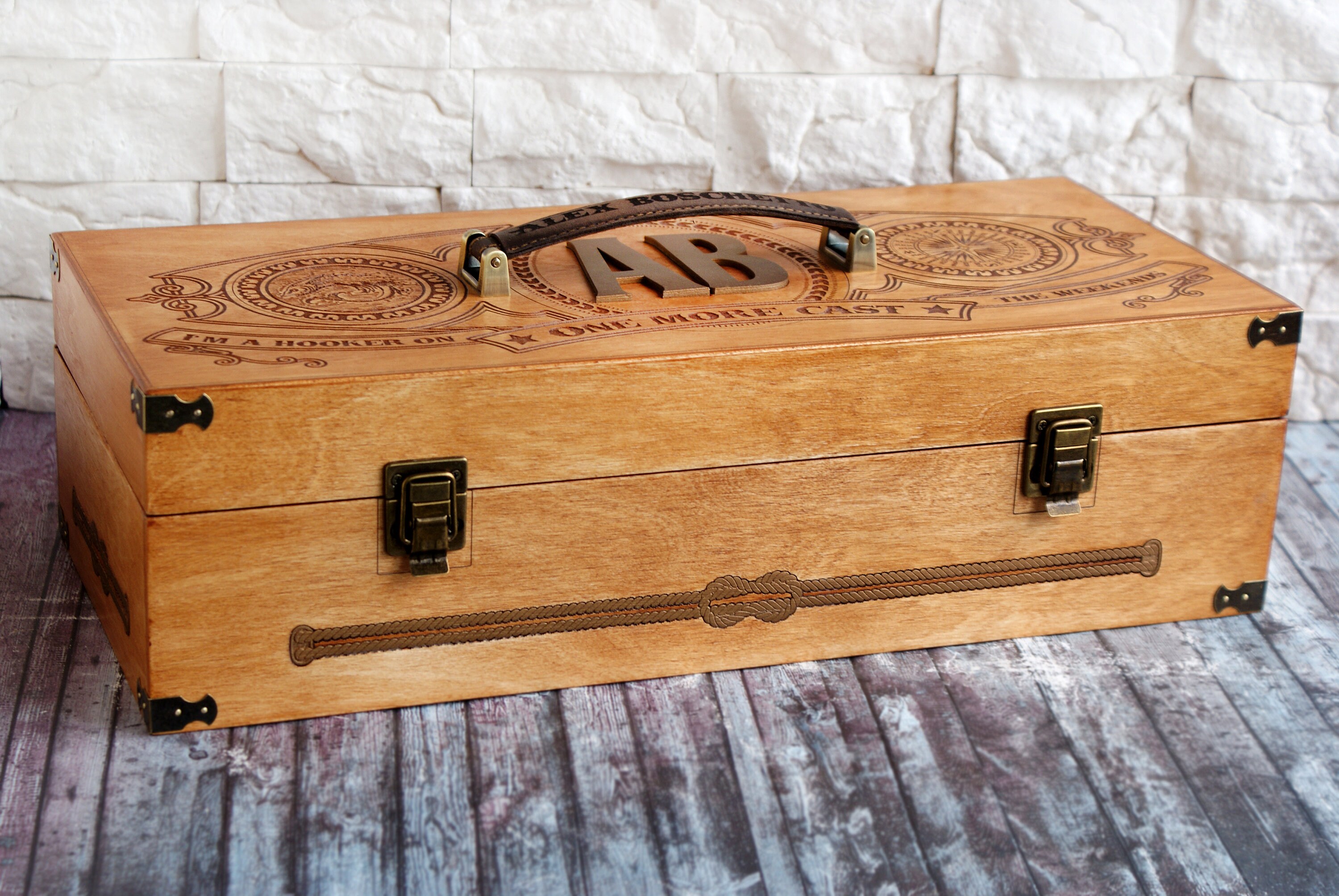 Custom Tackle Box Wooden Box for Lure and Bait Storage - Etsy UK