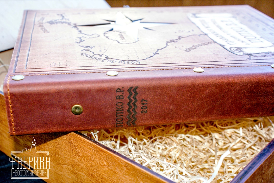 Personalized Wooden Book Handcrafted of Wood and Acrylic | Etsy