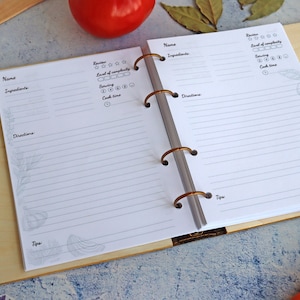 Personalized Handmade Recipe Cookbook best Recipes, Cook Book ...