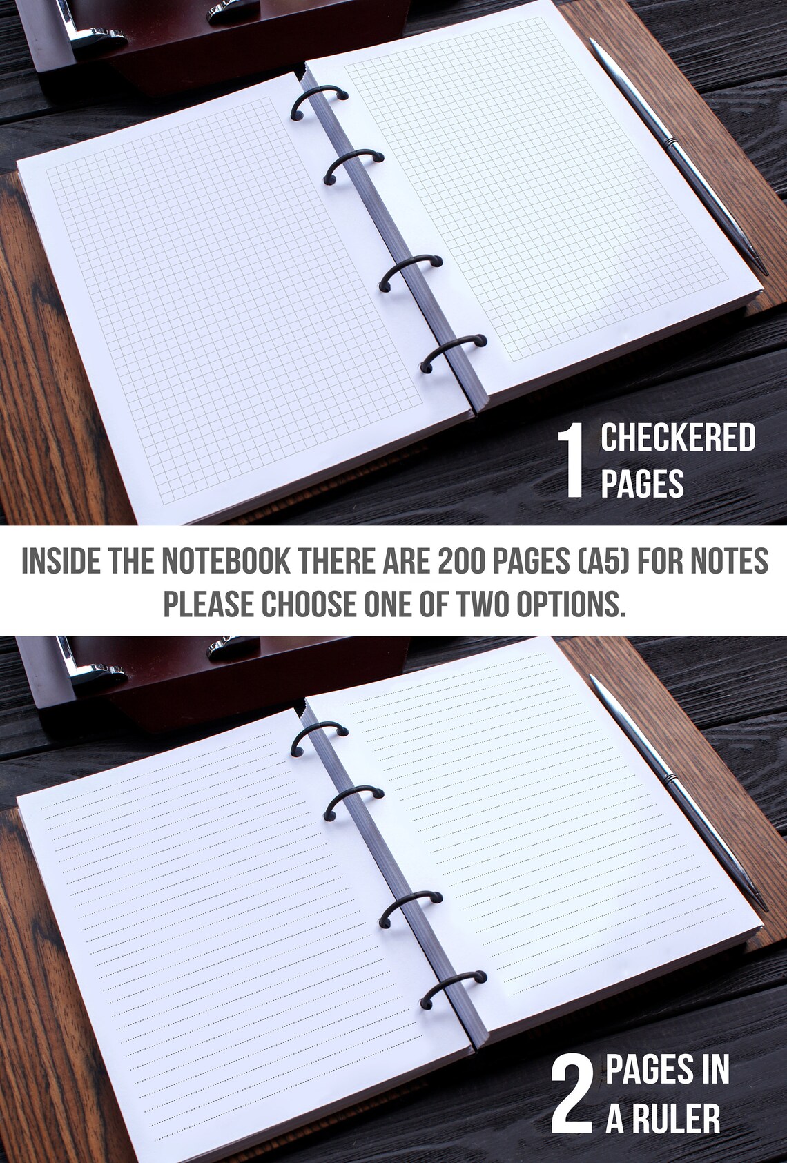 Customized Handmade Notebook A5 suprematic Notes3 | Etsy
