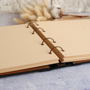 Personalized Wedding Book "wedding Story" Handmade Wooden Guest Book ...
