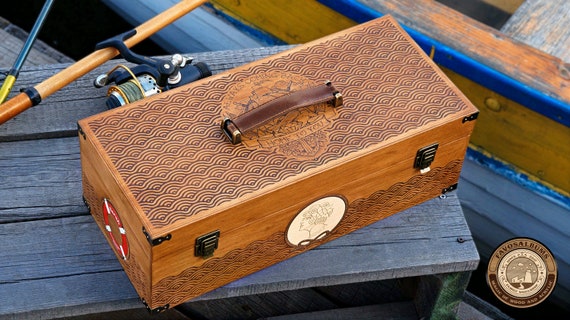 Boat fishing tackle box store