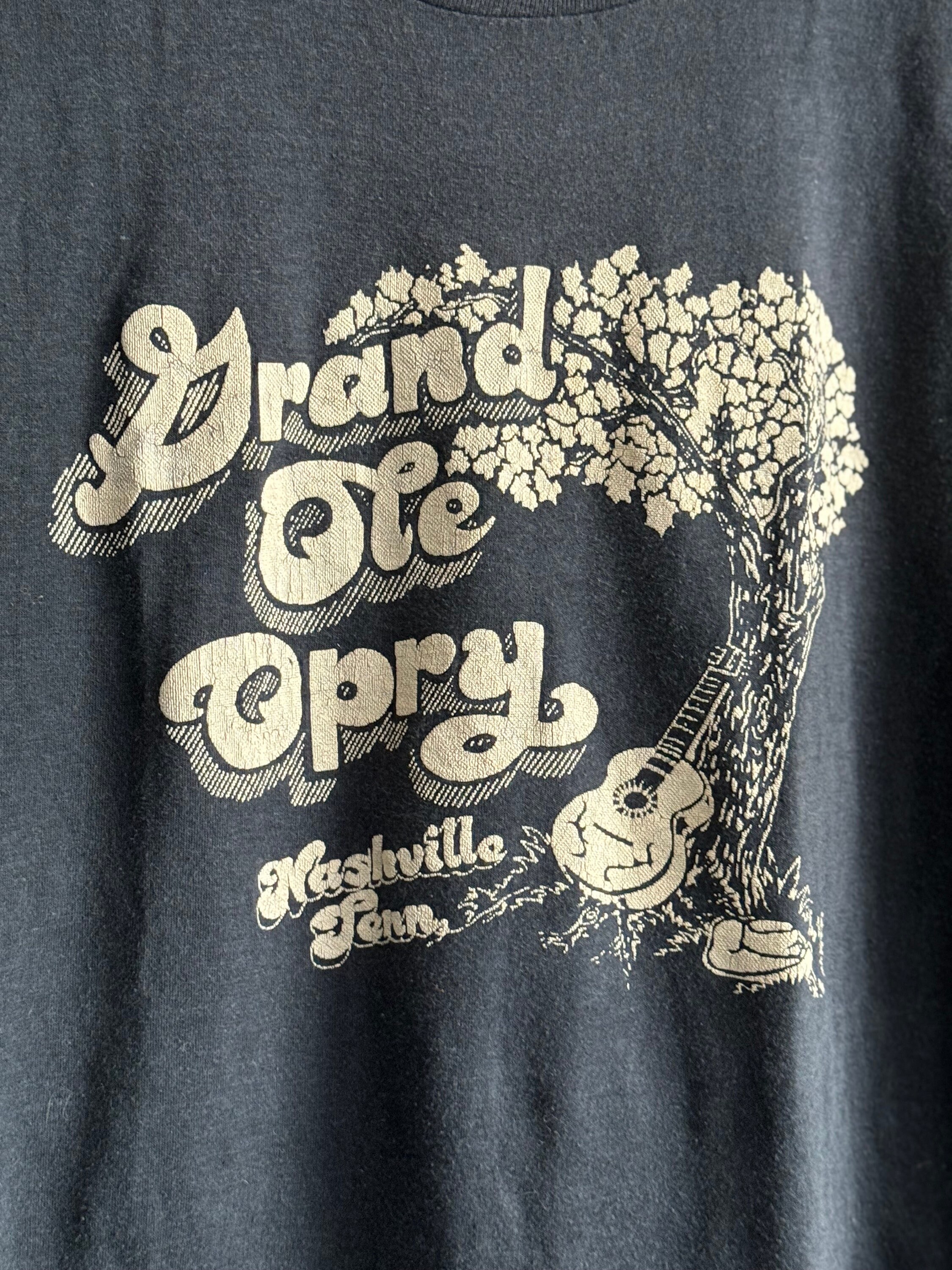 RARE Vintage 70s Grand Ole Opry Muscle Tee Nashville Tennessee Country ...