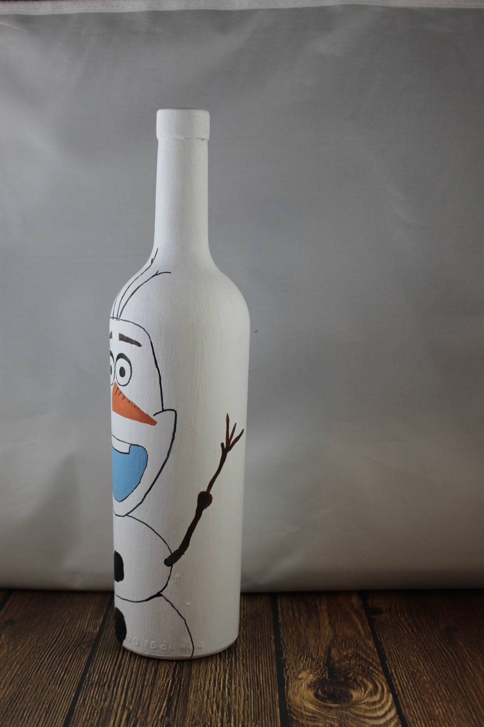 Olaf-frozen Snowman Decorative Bottle - Etsy