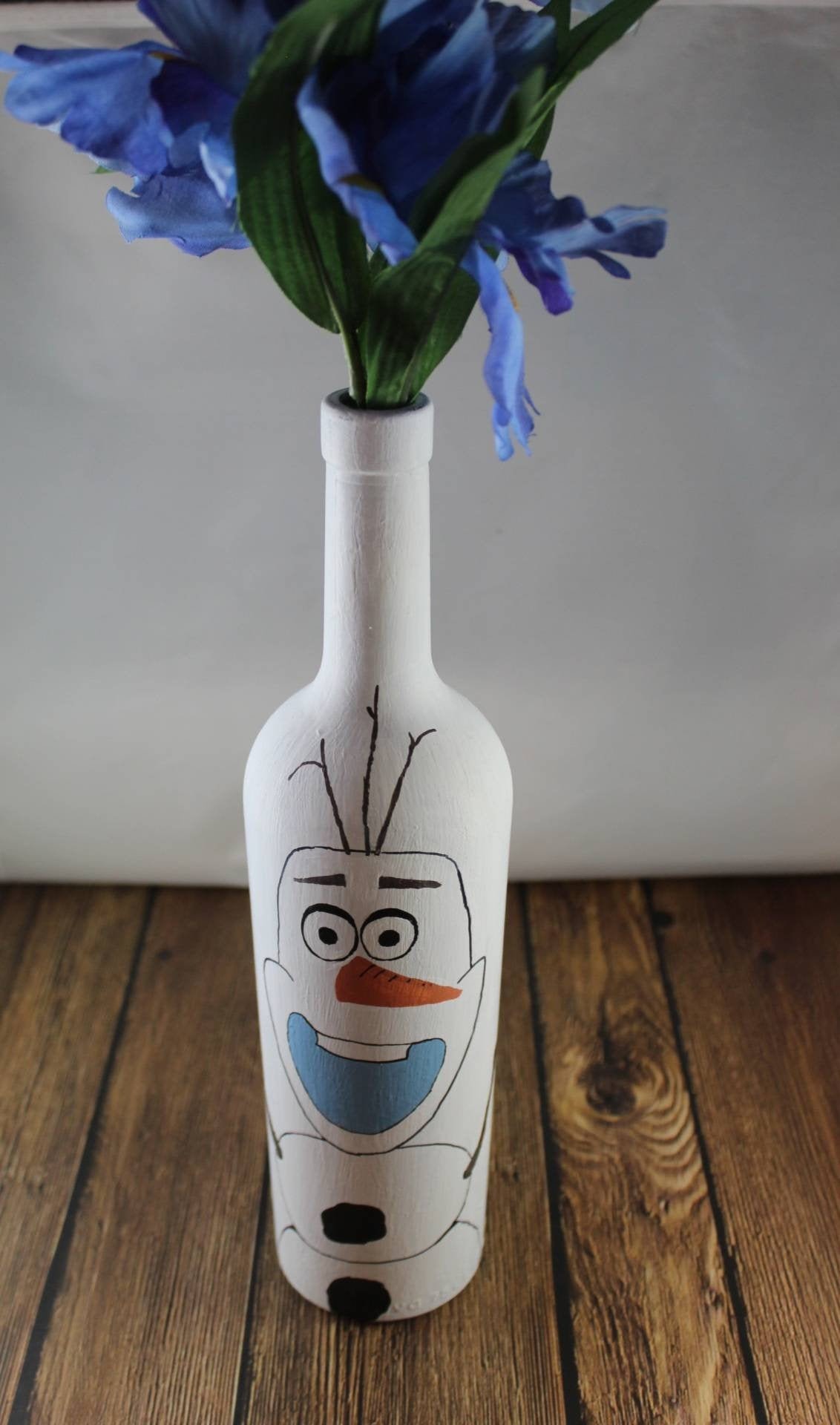 Olaf-frozen Snowman Decorative Bottle - Etsy