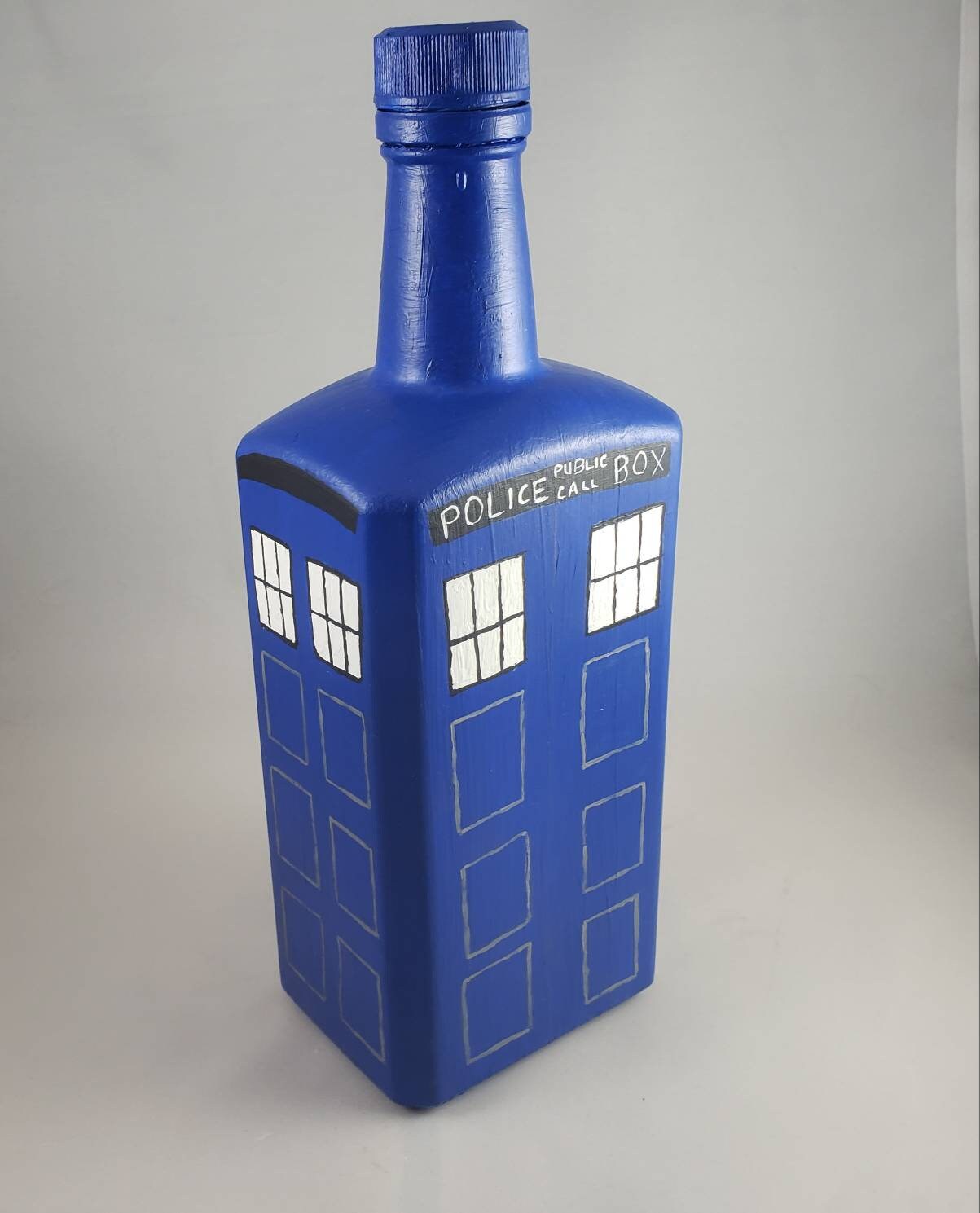 Doctor Who Tardis Decorative Bottle - Etsy