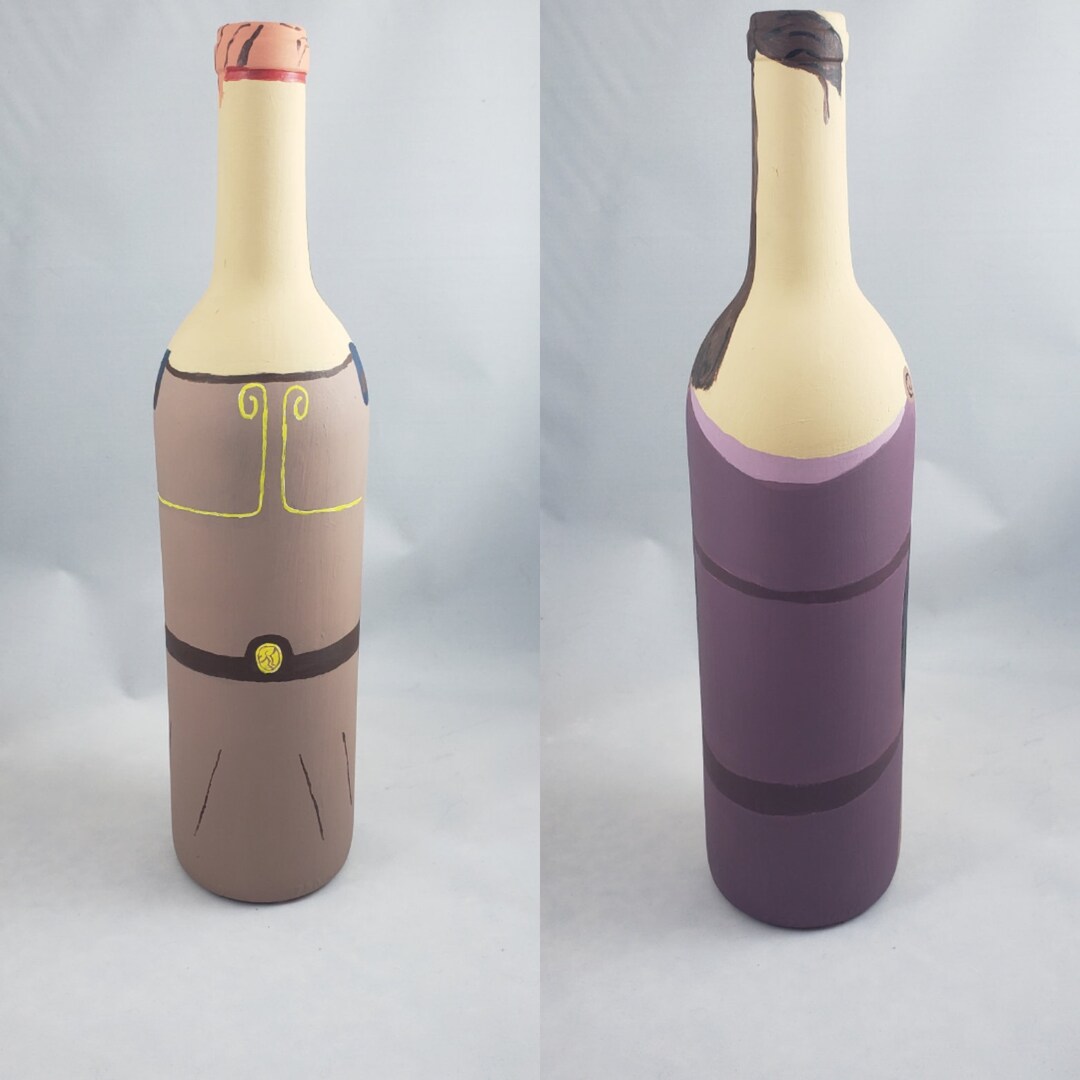 Hercules and Megara Double Sided Decorative Bottle - Etsy