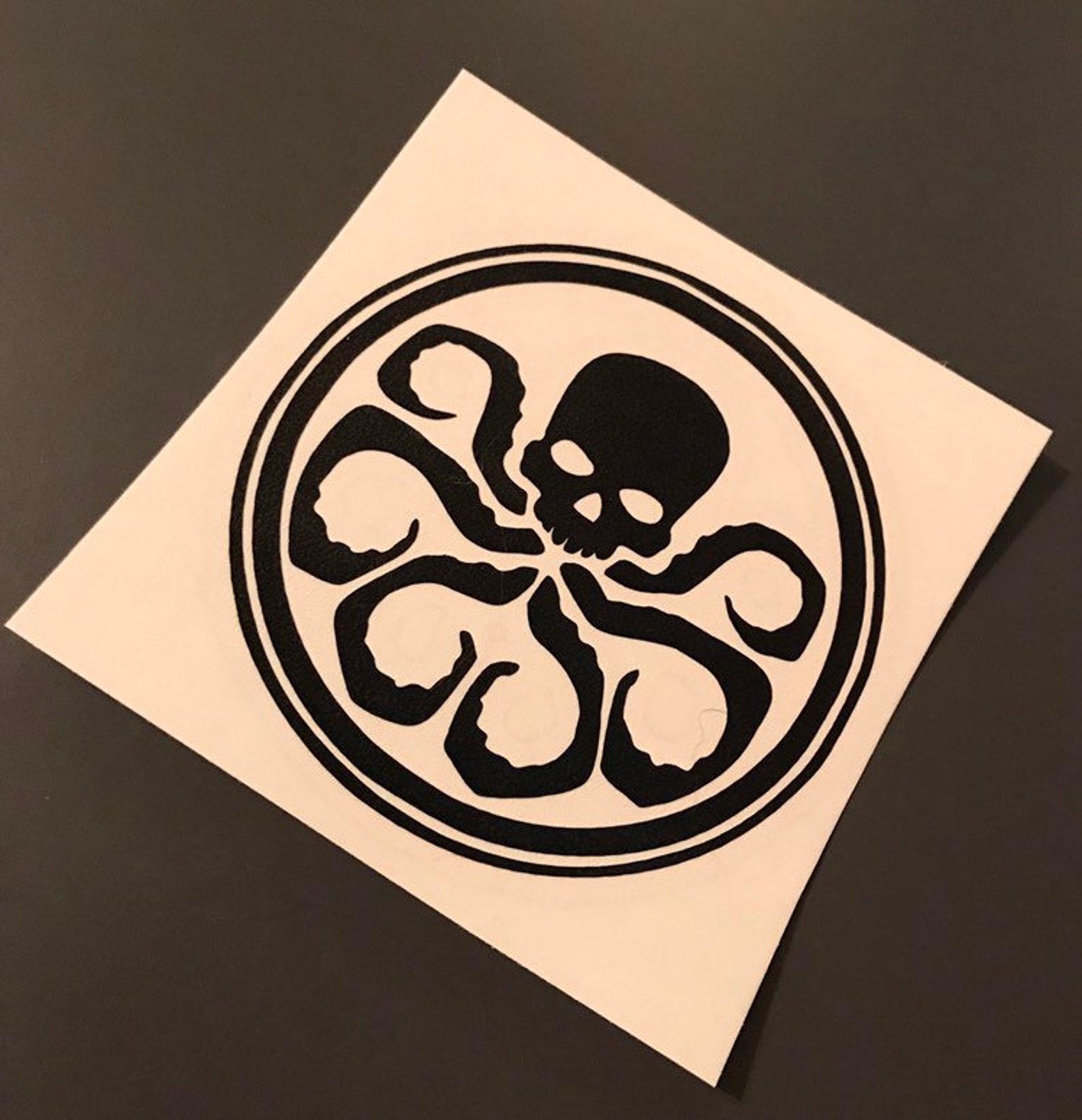 Marvel Inspired: Hydra vinyl decal sticker | Etsy