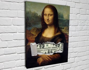 Mona Lisa Money | Etsy