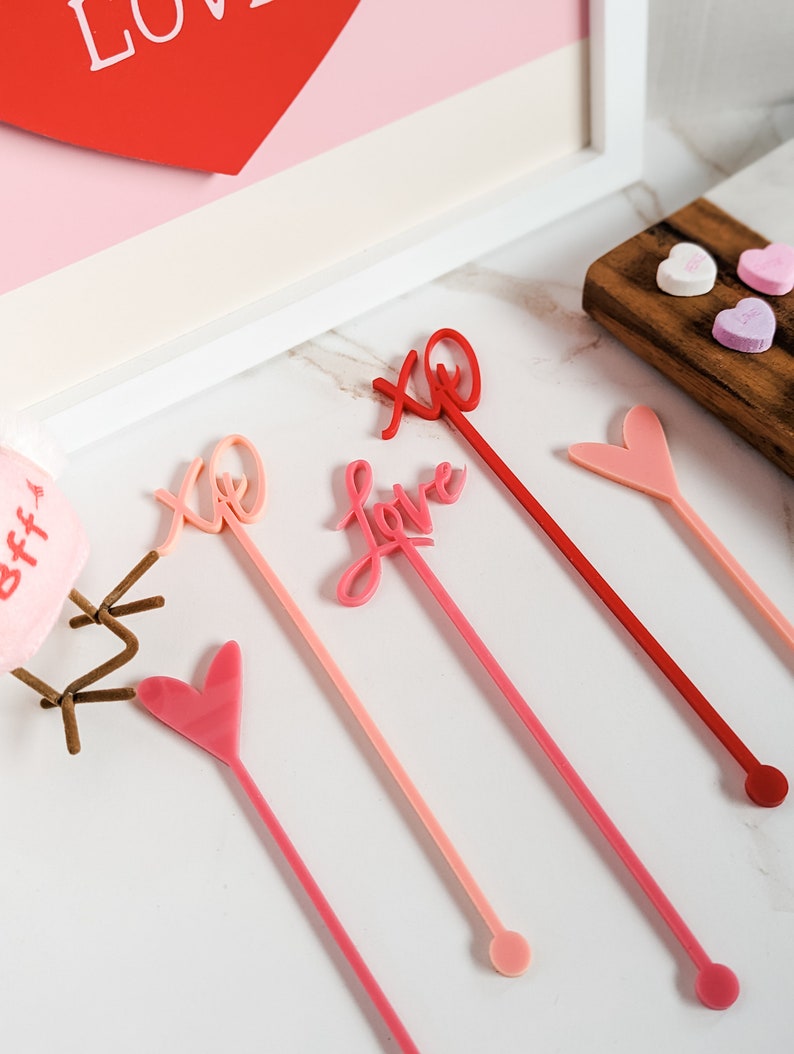 Galentines Cocktail Stirrers | Cocktail Stir Stick | Galentines Brunch ...