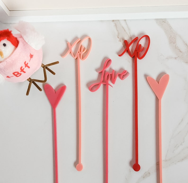 Galentines Cocktail Stirrers | Cocktail Stir Stick | Galentines Brunch ...