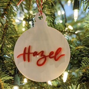 Personalized Christmas Ornament | Fun Gift Tags | Stocking Tags ...