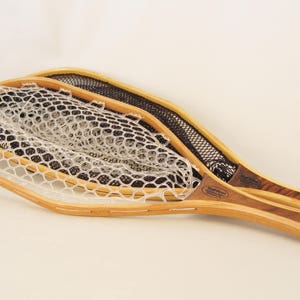 Fly Fishing Landing Net - Slope Model - Fine Wood - Handcrafted in ...