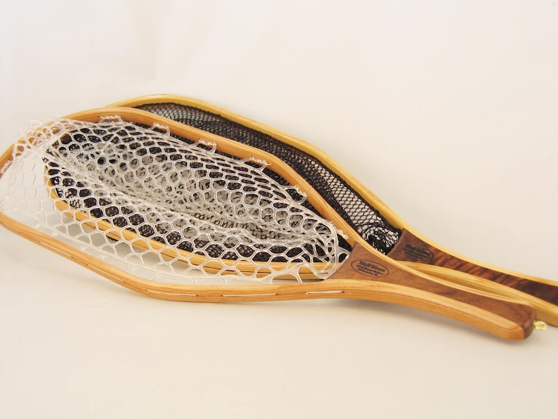 Fly Fishing Landing Net - Slope Model - Fine Wood - Handcrafted in ...