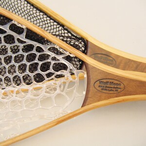 Fly Fishing Landing Net - Slope Model - Fine Wood - Handcrafted in ...