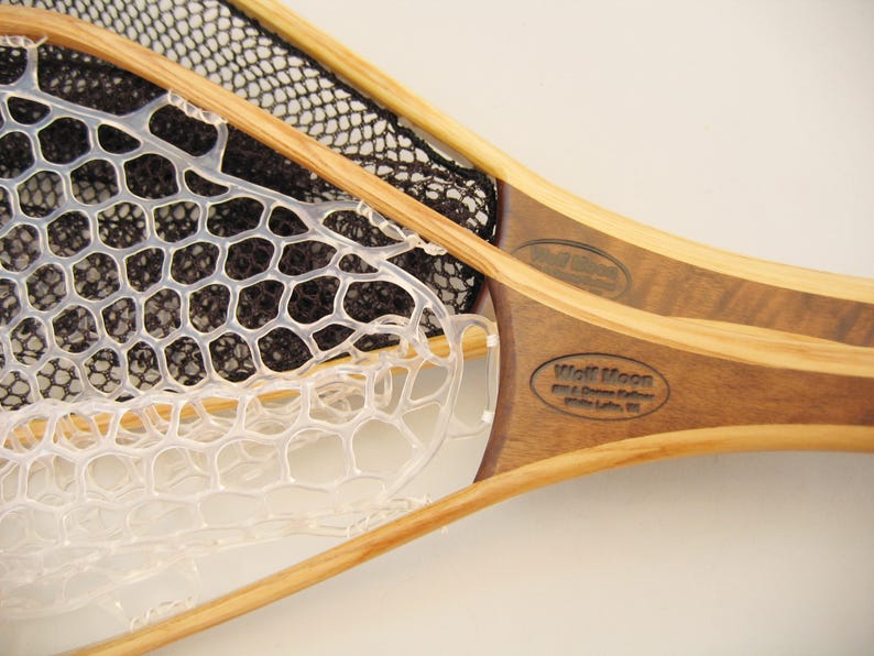 Fly Fishing Landing Net - Slope Model - Fine Wood - Handcrafted in ...