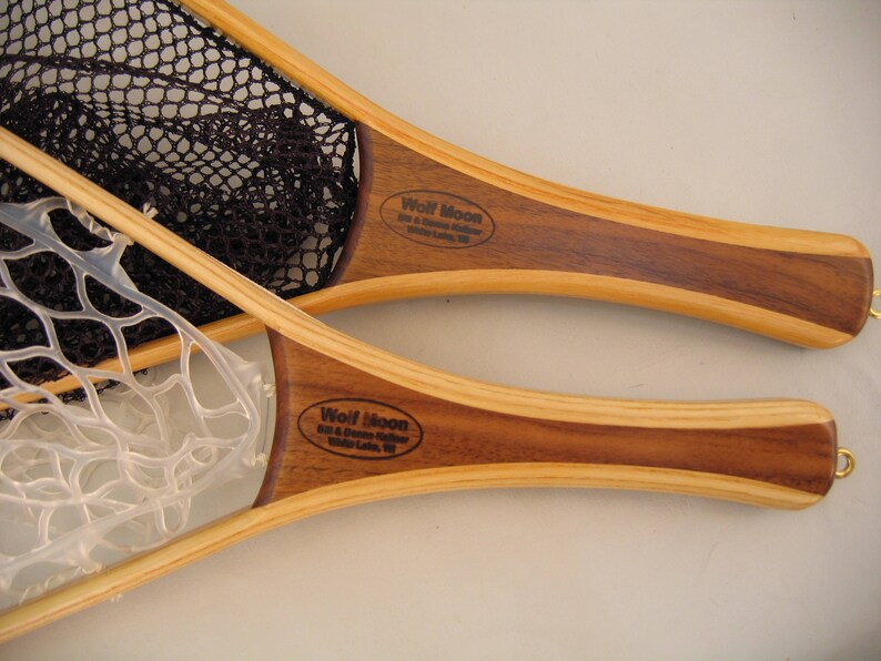 Fly Fishing Landing Net - Lariat Model - Fine Wood - Handcrafted in ...